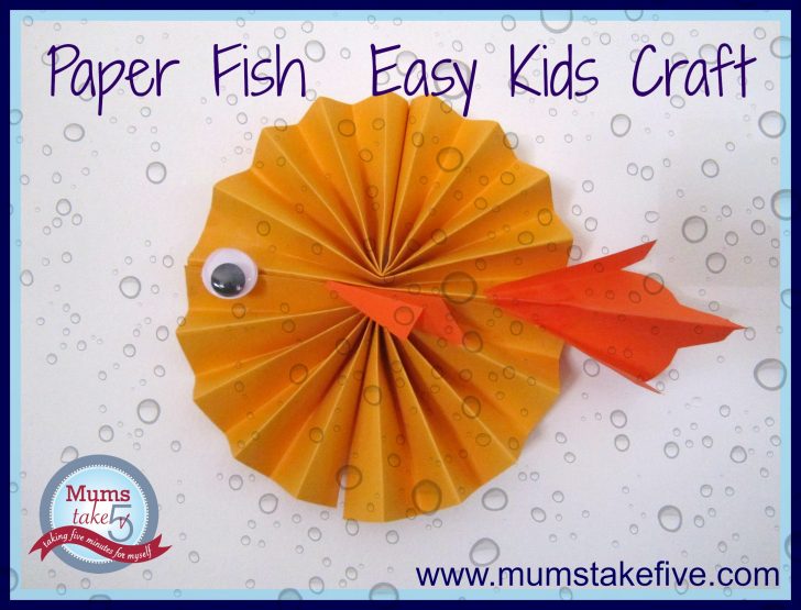 Paper Craft Fish Kids Paper Craft Fish » Craftrating